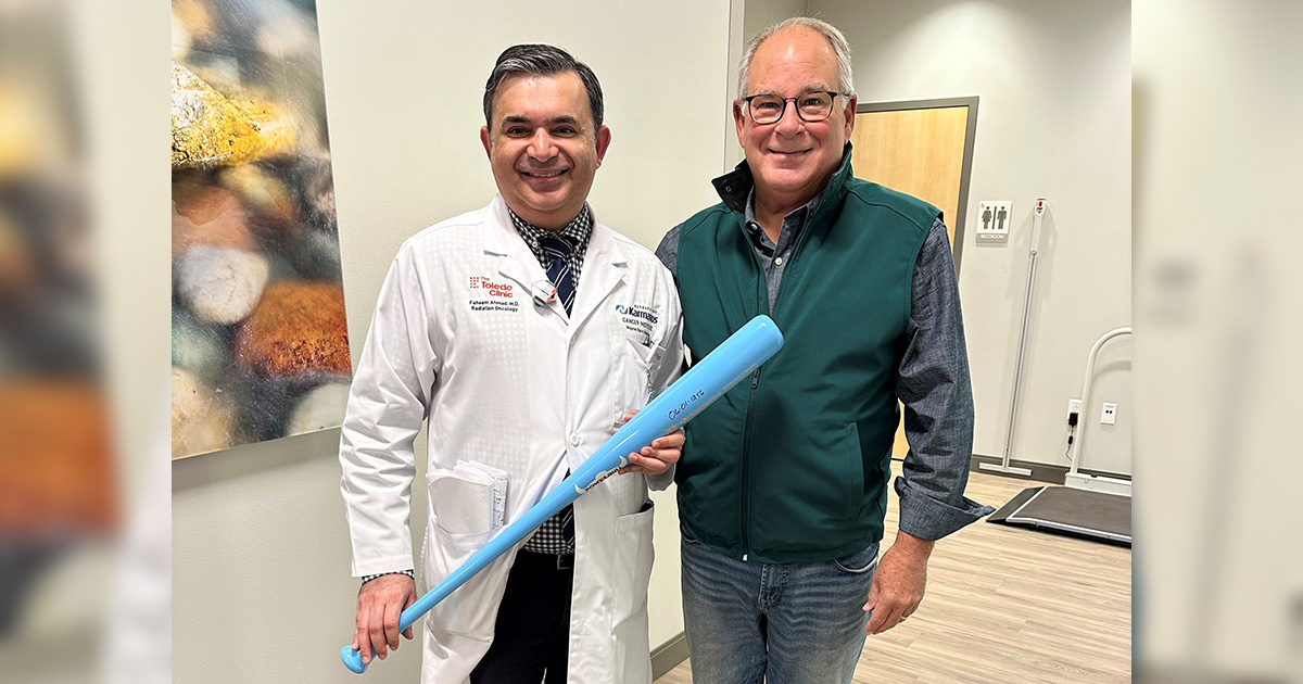 Karmanos’ first prostate cancer patient in Maumee gives to staff as a ...