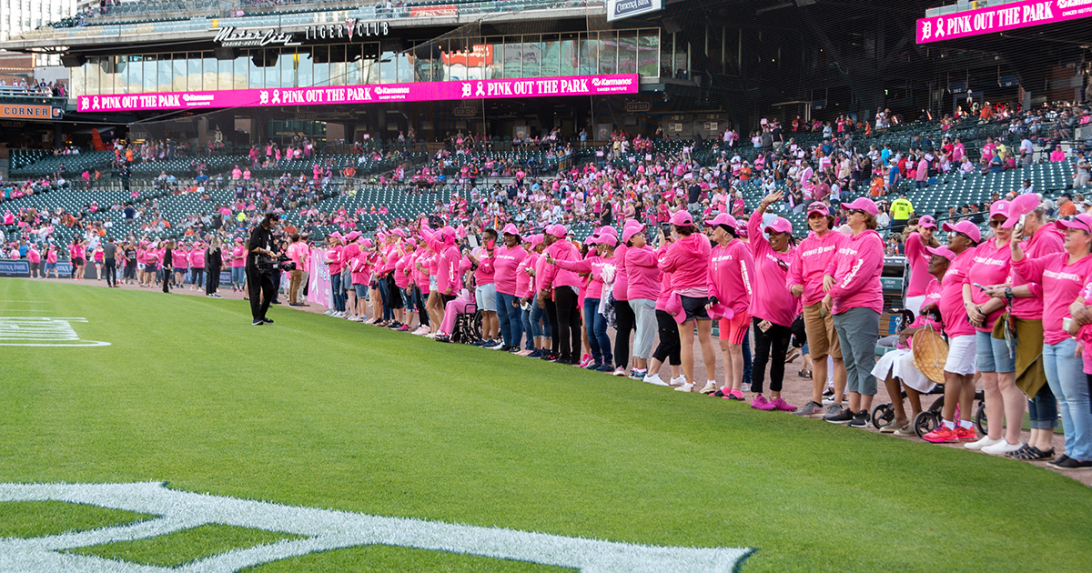 Karmanos breast cancer survivor explains why Pink Out the Park is ...