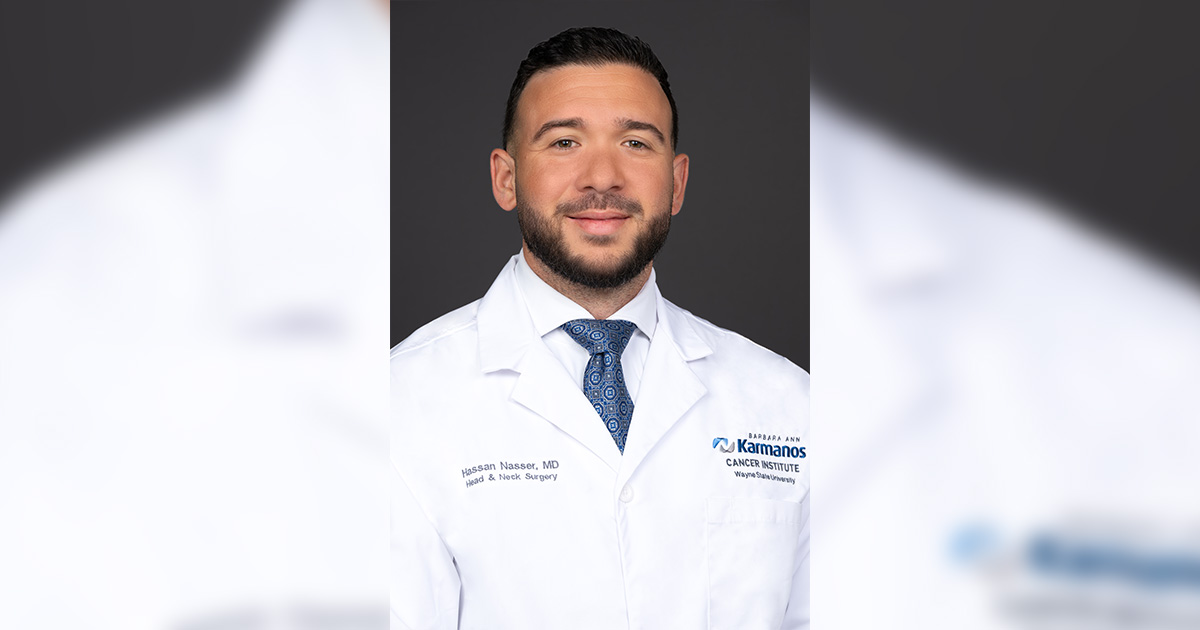 New Otolaryngologist Joins Karmanos Head & Neck Oncology ...