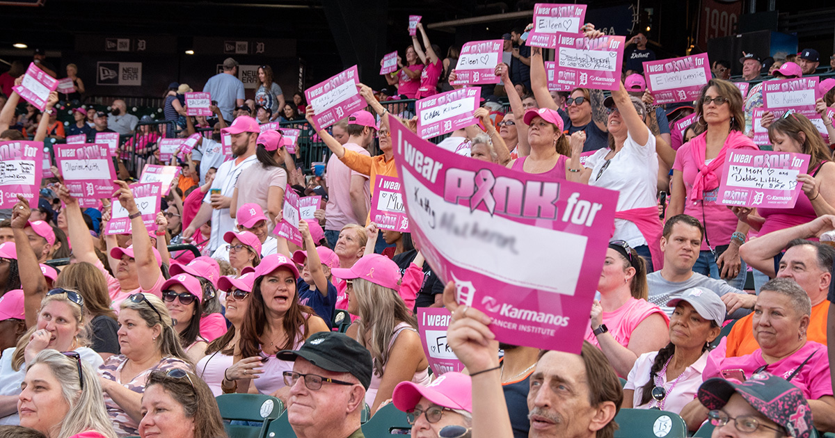 Karmanos Cancer Institute and Detroit Tigers honor survivors and ...
